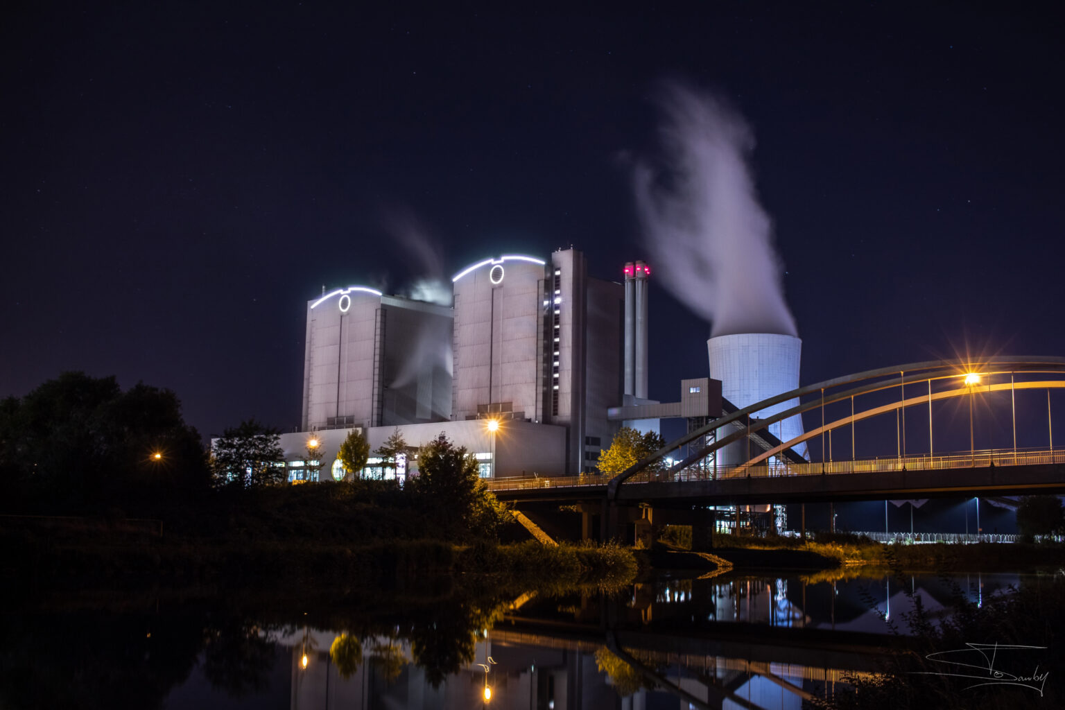 Kraftwerk Hannover Stöcken - ToSamby-Astrofotografie