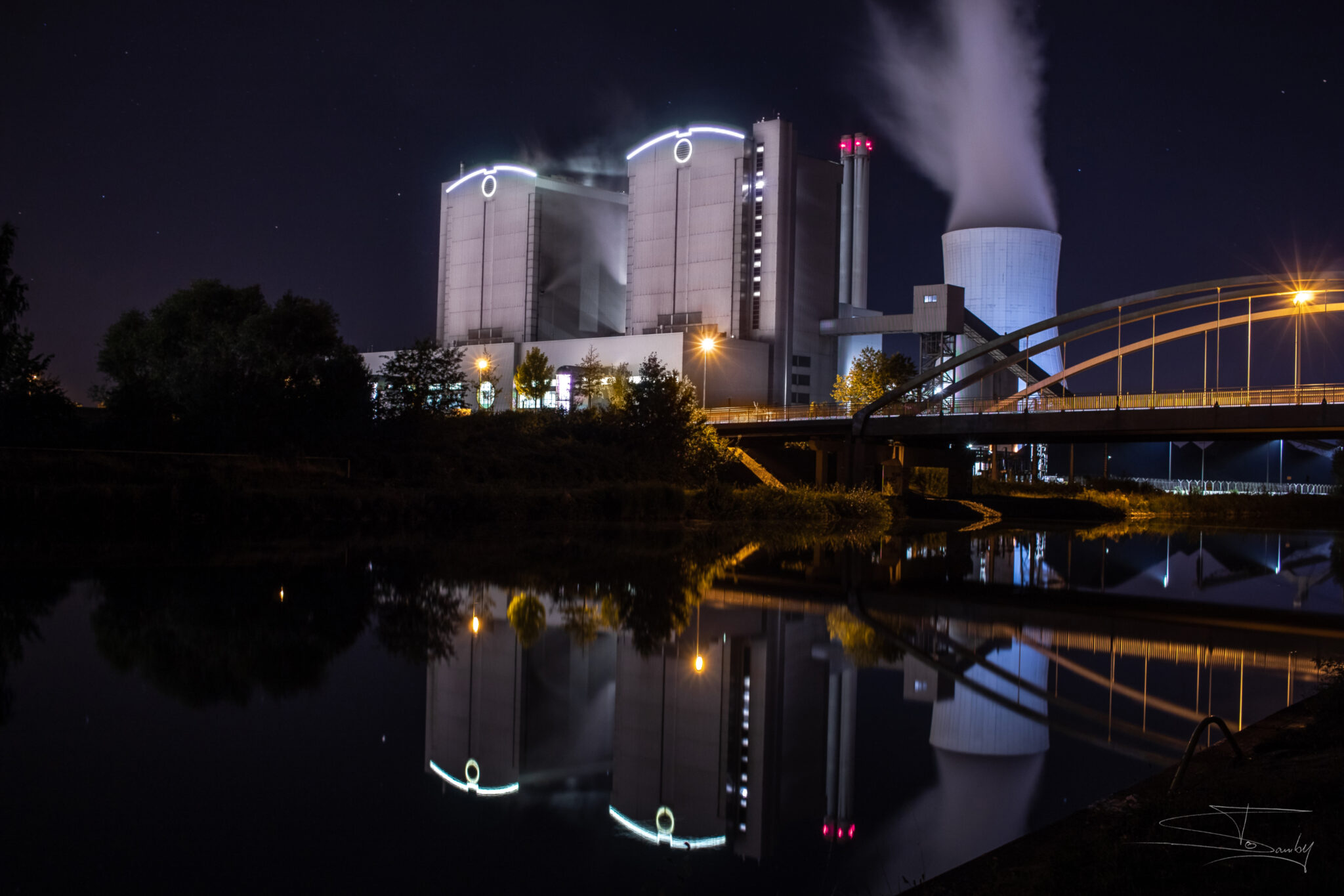 Kraftwerk Hannover Stöcken - ToSamby-Astrofotografie